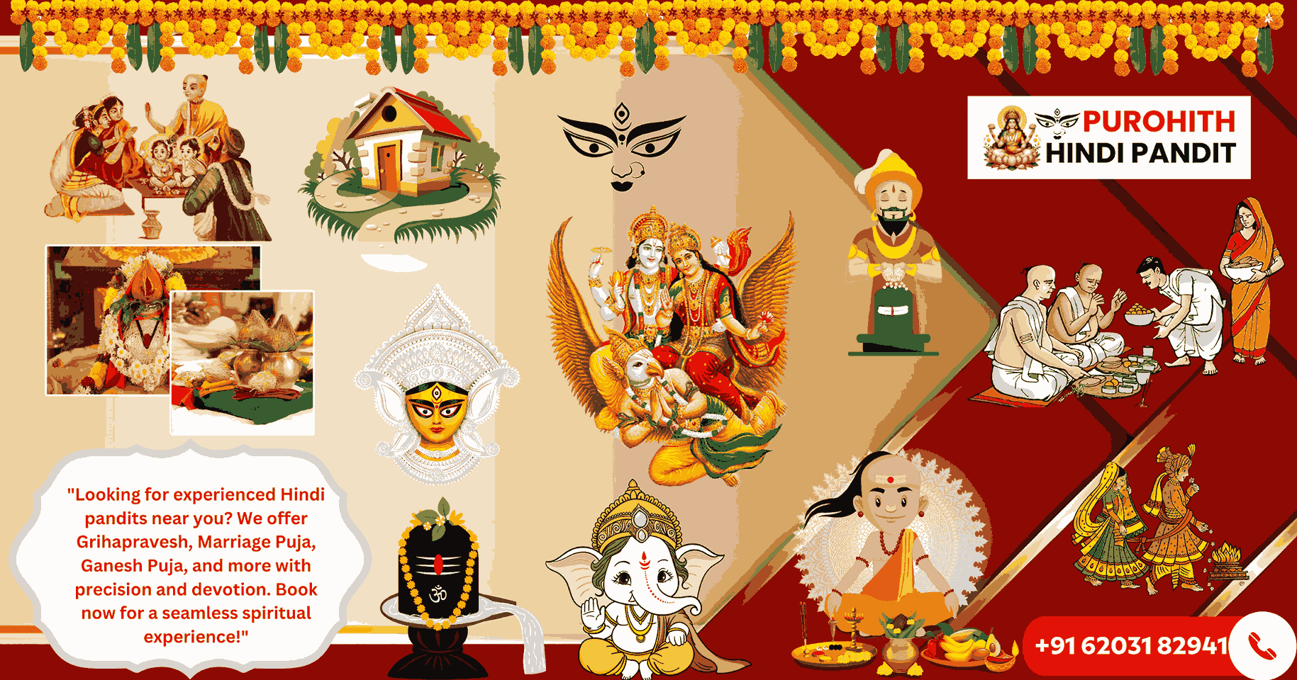 Best Hindi Pandit in Bangalore North Indian pandit for all Pujas